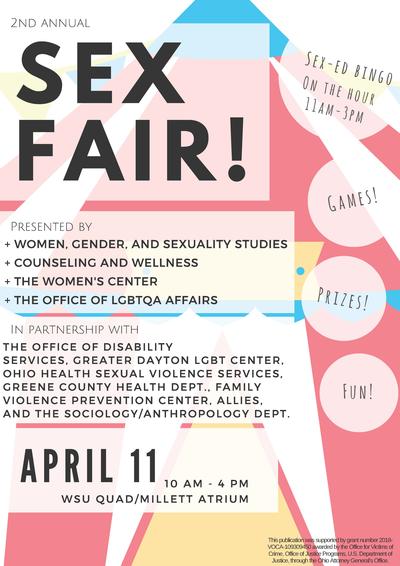 2nd Annual Sex Fair School Of Social Sciences And International
